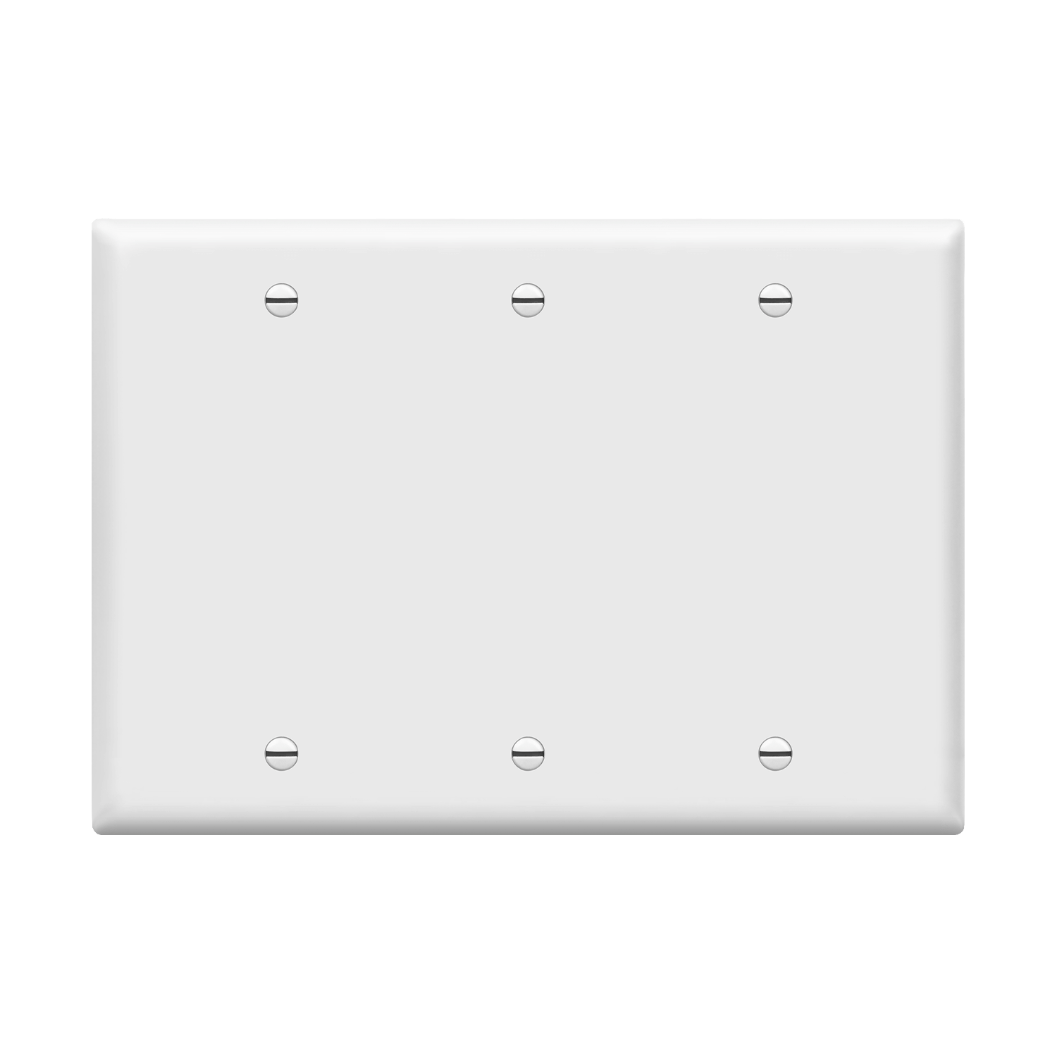 Blank Cover 3 Gang Wall Plate - TOTO Electric